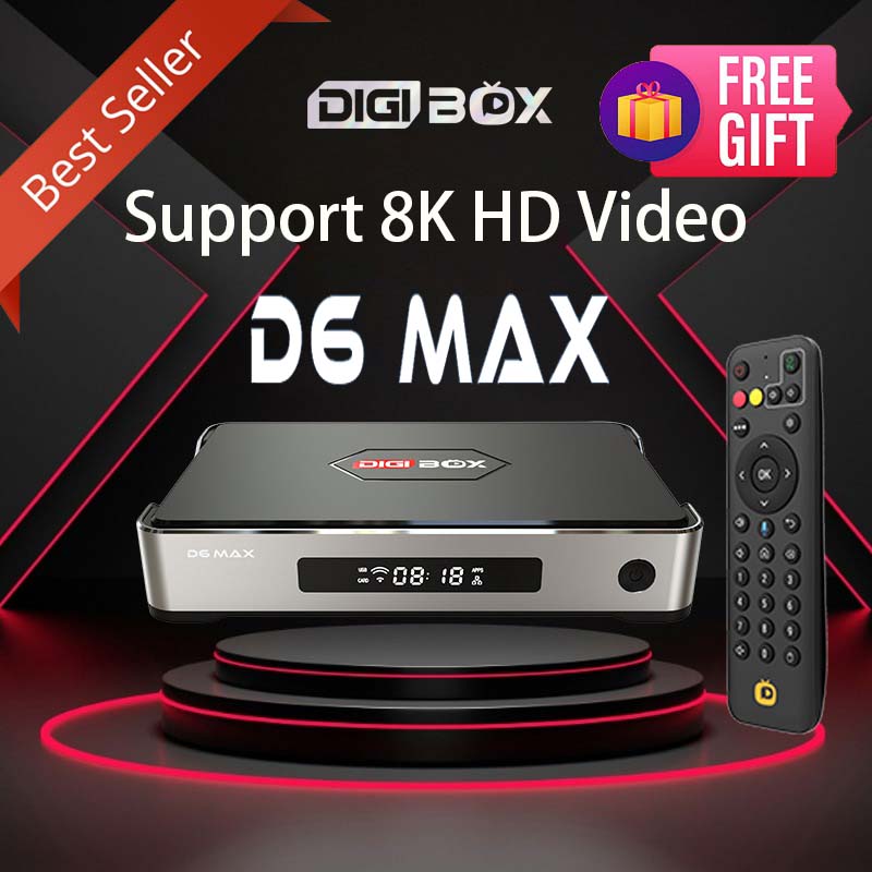 Nueva DIGIBox D6 MAX | El Android TV Box definitivo de 2026 para ...